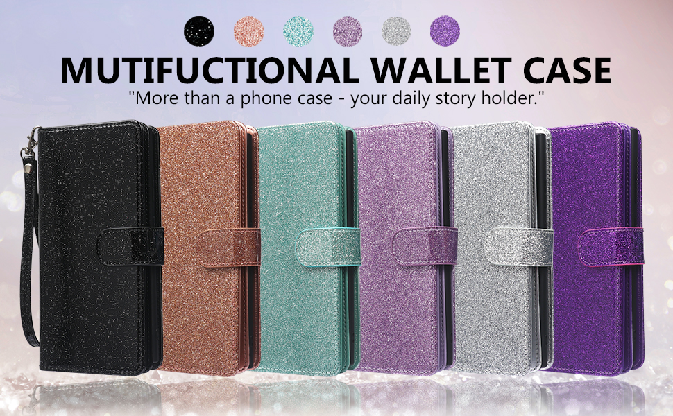 Amazon.com: Varikke Compatible with Samsung Galaxy A14 5G Case, Detachable Magnetic Wallet Case ...