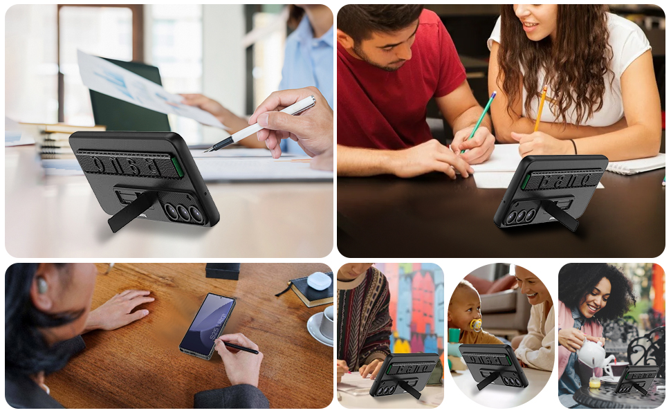 Amazon.com: NINKI Carbon Fiber Strap Case for Samsung Galaxy S25 Plus Phone Case with Hand Strap ...