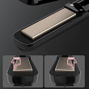 Amazon.com : Cordless Hair Straightener and Curler, 2 in 1 Portable Mini Flat Iron & Curling ...