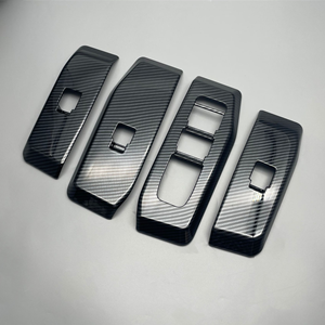 Amazon | MEKOMEKO トヨタ 新型 ランドクルーザー 250系専用 パワーウィンドウ スイッチ カバー ドア ウィンドウ ボタン ドアスイッチパネル インテリアパネル 内装 ...