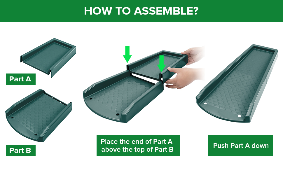 Amazon.com : Ogutter Splash Blocks for Gutters Downspouts, 24 ...