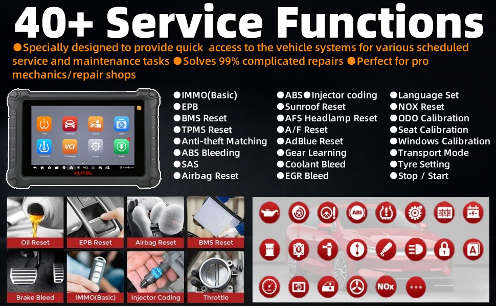 Amazon.com: Autel MaxiTPMS TS900 Autel TPMS Programming Tool Autel ...