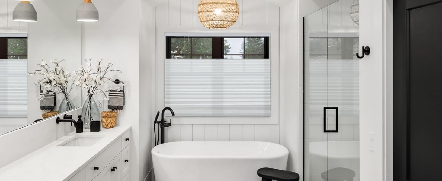 Amazon.com: BlindsAvenue Simply Motorized Cellular Shade with Remote Control, Cordless Wireless ...