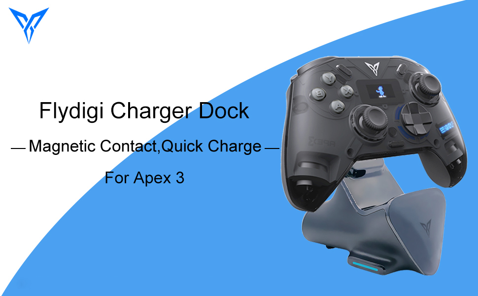 Amazon.com: Flydigi Wireless Charger Dock for Vader4pro Series, Vader3pro, Vader3, Apex3, Apex4 ...