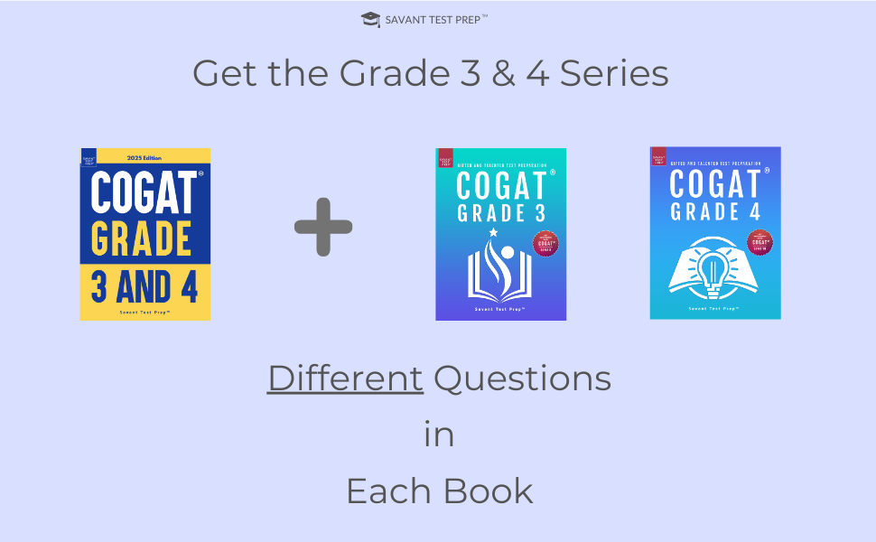 Amazon.com: COGAT Grade 3 and 4: Two Practice Tests - Level 9 and 10: ...