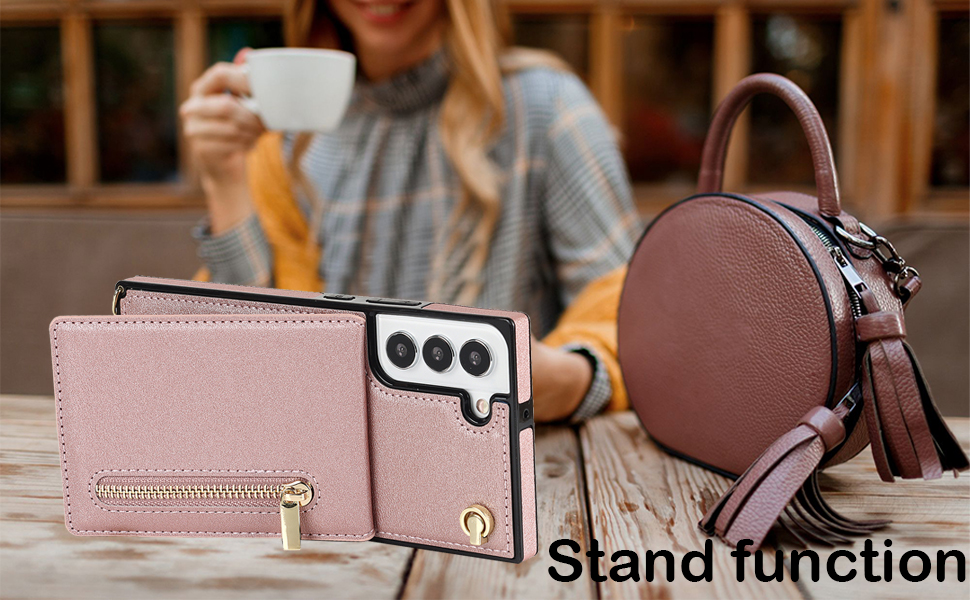 Amazon.com: Ephoou Crossbody Women Wallet Case for Samsung Galaxy S23+ Plus (Not S23) with Card ...