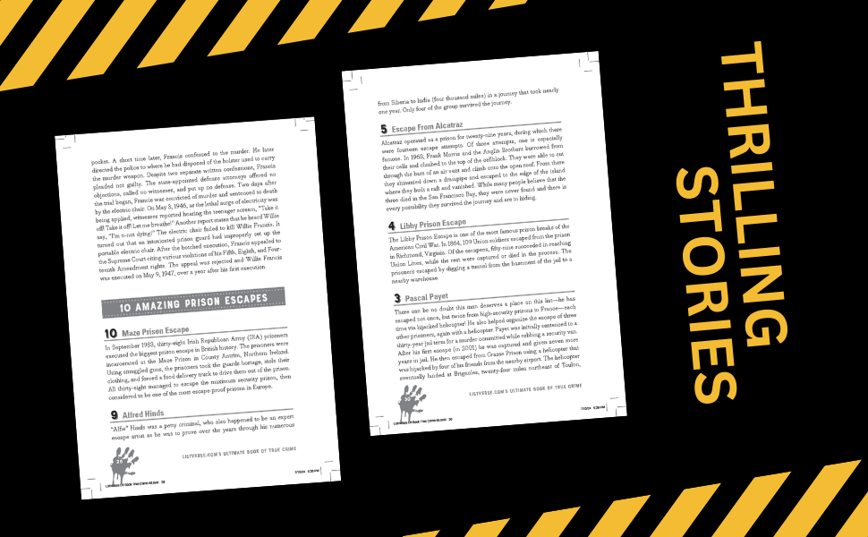 Listverse.com's Ultimate Book of True Crime: A Collection of Gripping Facts and Disturbing ...