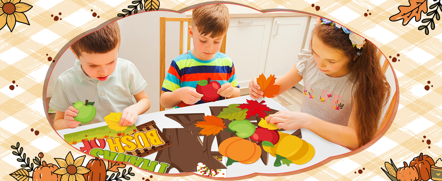 Amazon.com: BeYumi Fall Harvest Bulletin Board - 88Pcs Fall Bushels of ...