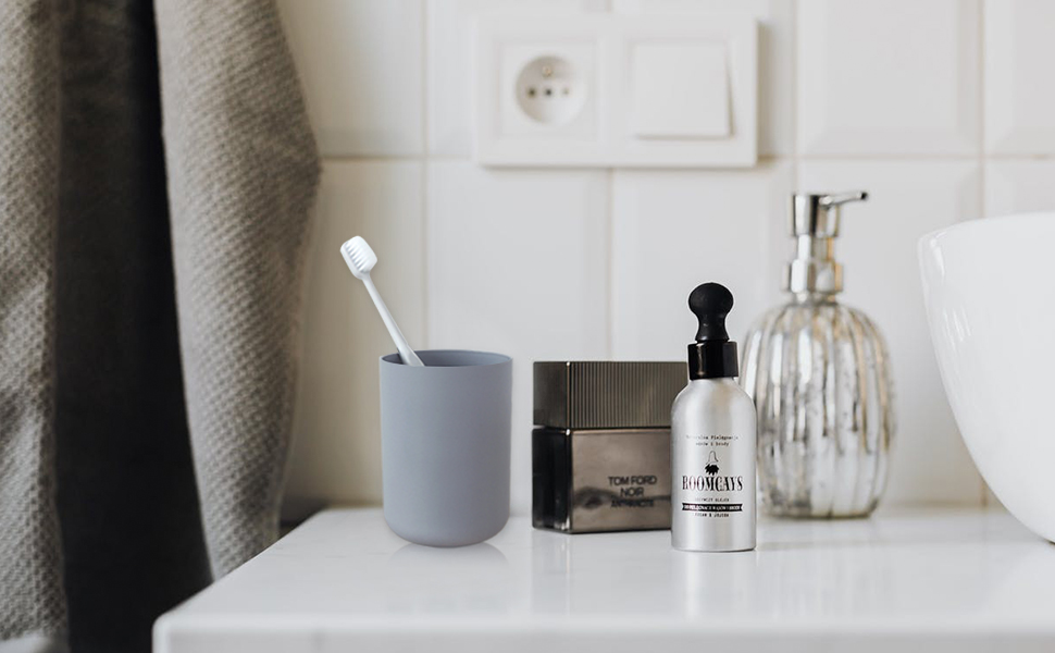 3PCS Bathroom Toothbrush Cup Unbreakable Plastic Tumbler Cup, Reusable ...