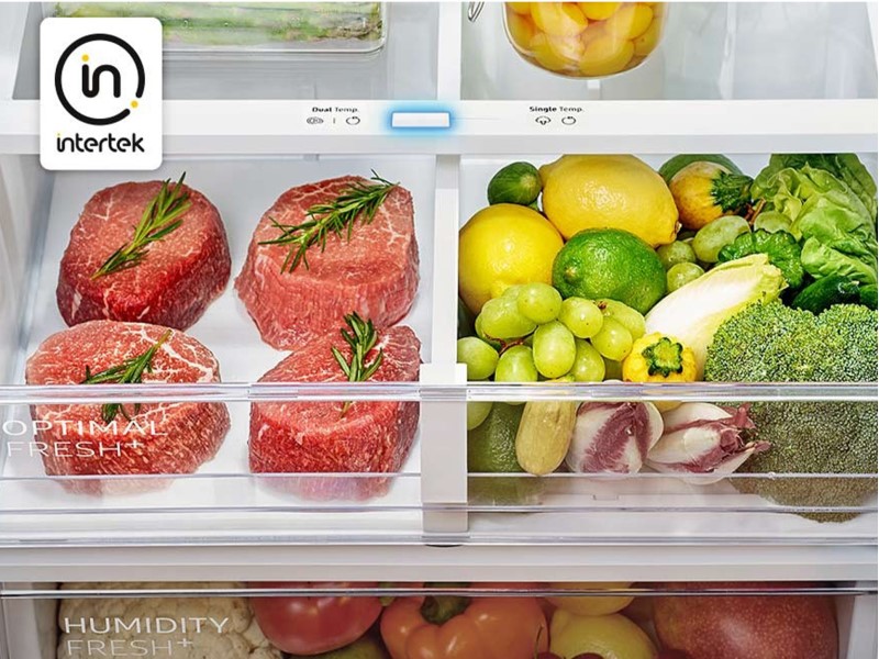 Samsung RL38C775CS9/EG Kühl-Gefrierkombination, Freistehender Kühlschrank mit Gefrierfach, 203 ...