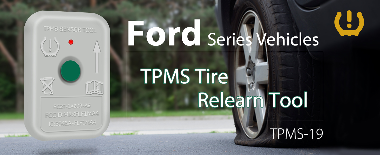 JDIAG TPMS Reset Tool, TPMS19 Tire Pressure Monitoring System Relearn ...