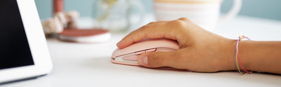 CHERRY GENTIX BT, Kabellose Bluetooth-Maus, Multi-Device-Funktion für bis zu 3 Geräte ...