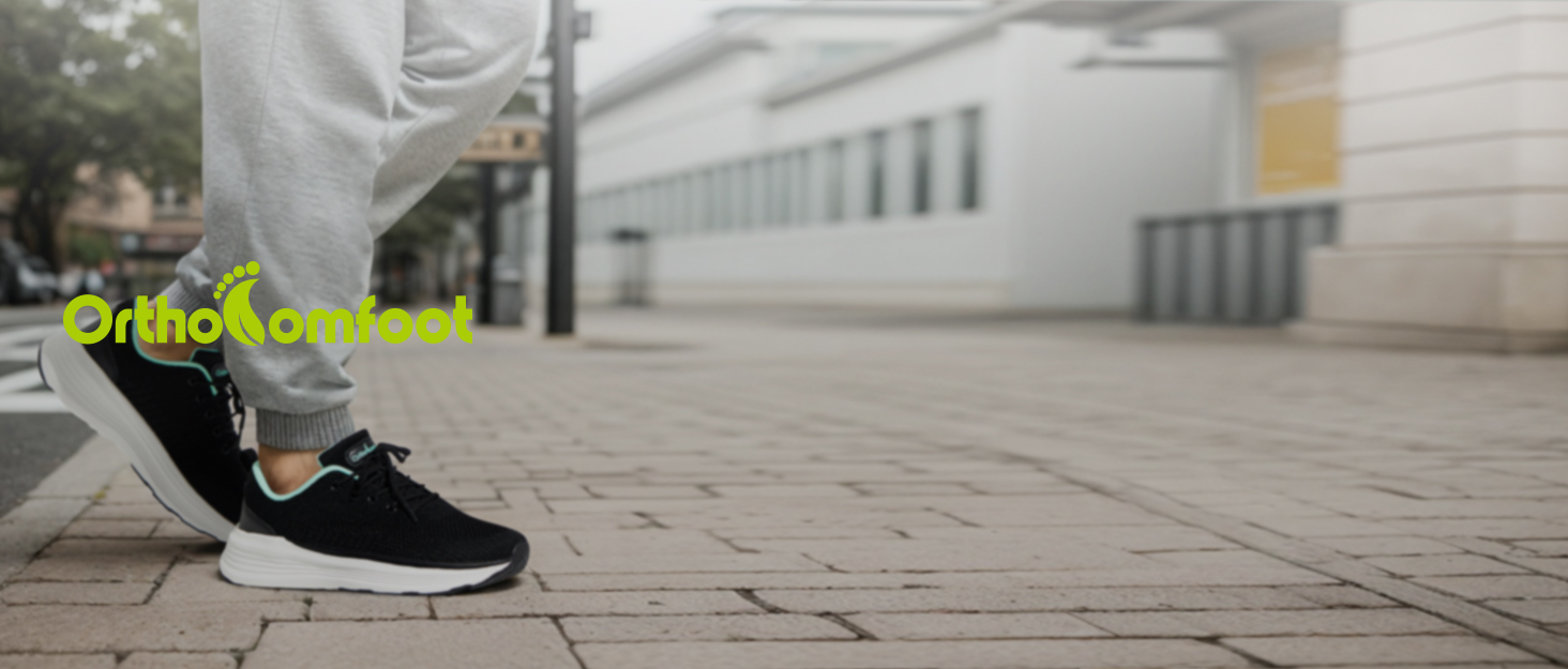 Amazon.com: Tenis ortopédicos de moda para mujer con soporte de arco: cómodos zapatos acolchados ...