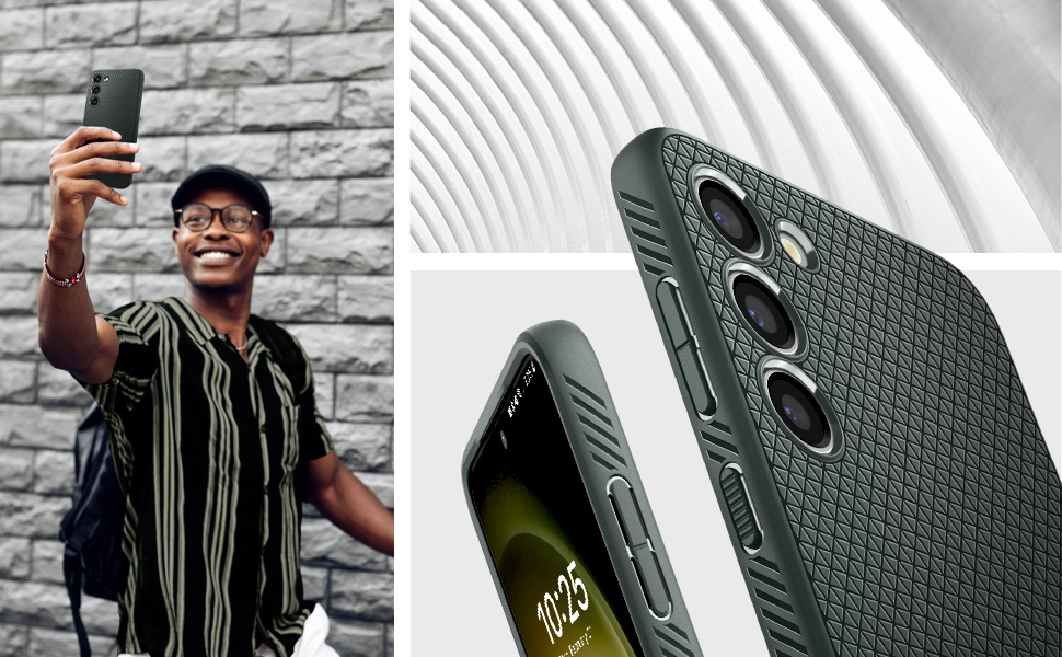 Amazon.com: Spigen Liquid Air Designed for Galaxy S23 Case (2023) [Military-Grade Protection ...