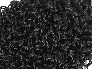 Amazon.com : Gemmrnny Human Hair Bundles Deep Water Wave, 14 16 Inch 2 Curly Bundles Human Hair ...