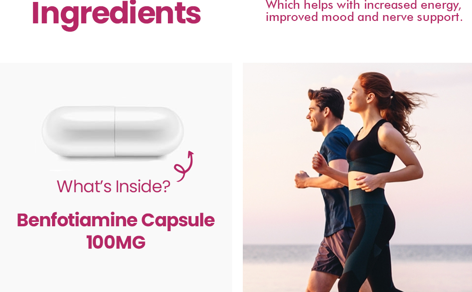 New *BONUS SIZE* 150 HIGHEST POTENCY Benfotiamine Complex – 100mg (Vitamin B1/ Thiamine ...