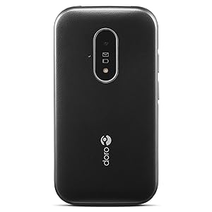 Doro 6820 4G Unlocked Flip Mobile Phone for Seniors with Talking Number Keys, 2MP Camera ...