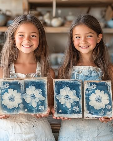 Amazon.com: Brohood Complete Sun Printing Kit - Cyanotype Fabric ...