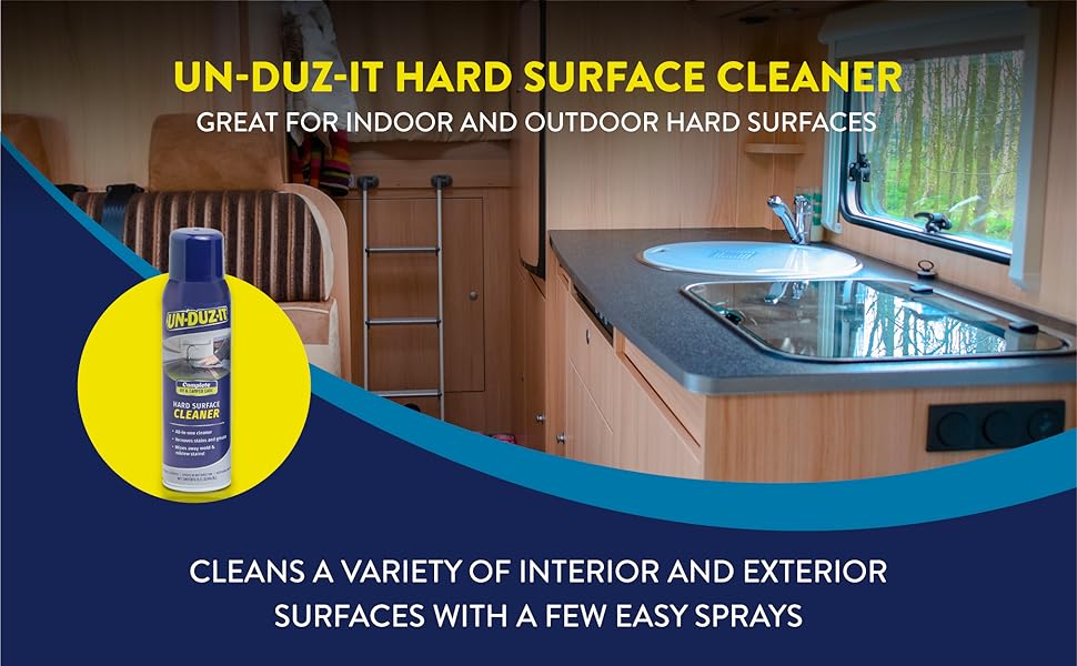 Amazon.com: UN-DUZ-IT RV Hard Surface Cleaner, All-in-One Cleaning ...