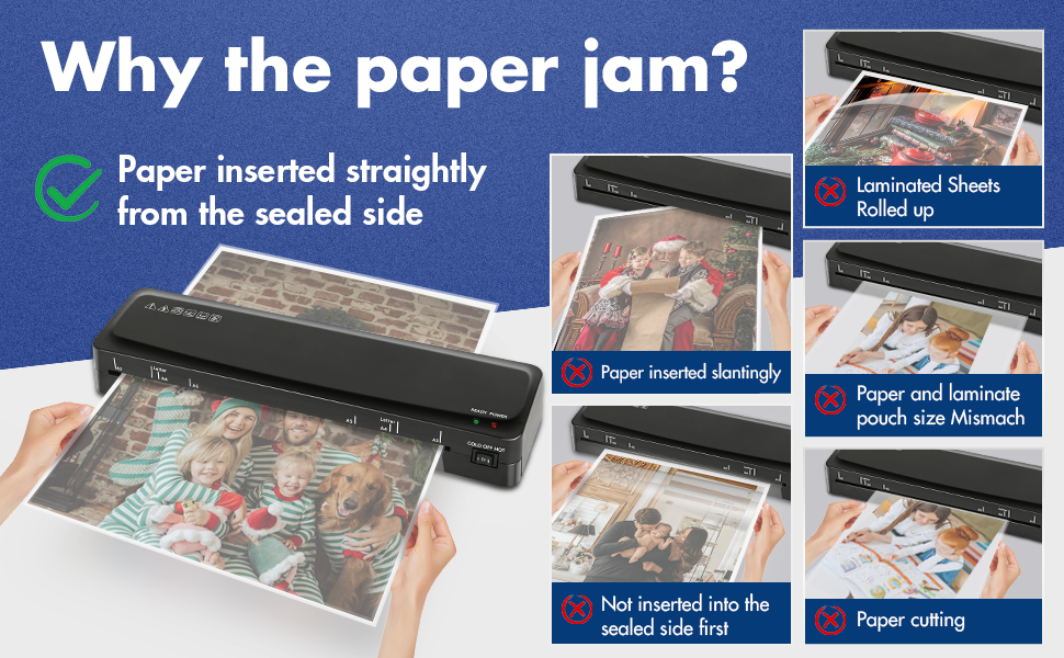 Laminator, A3 Laminator Machine, Thermal Laminating 70s Fast Warm-up, Portable Personal ...