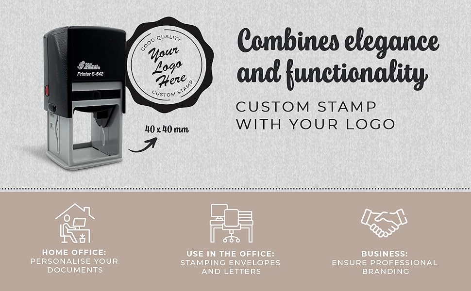 Personalised Stamp - Name Stamp, Address Stamp or Company Stamp That ...