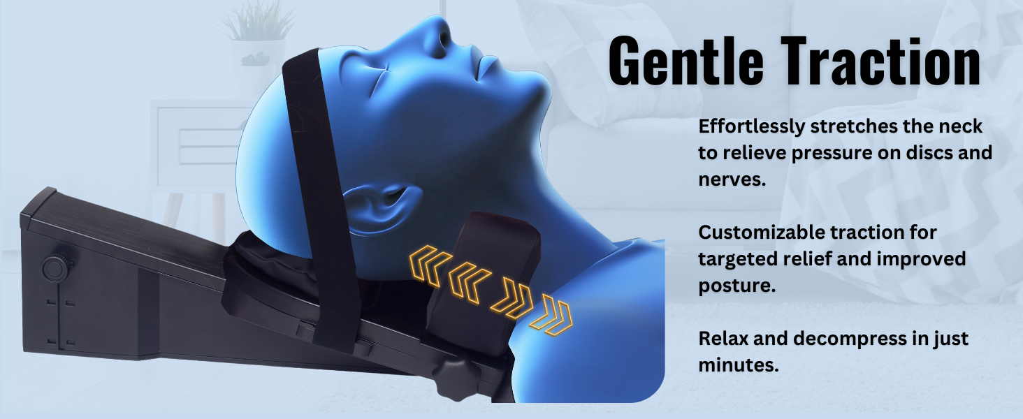 Amazon.com: Brace Direct Home Cervical Traction Device – TheraHab Portable Neck Traction Machine ...