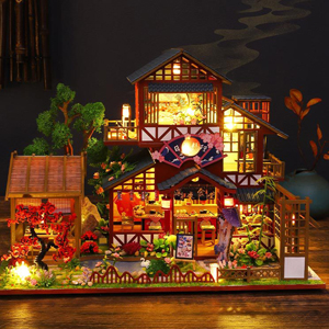 Amazon | CPOWACE DIY ドールハウス 和喜居/He Xiju 手作りキット ミニチュアコレクション 初心者 (P015-A) | プラモデル 通販