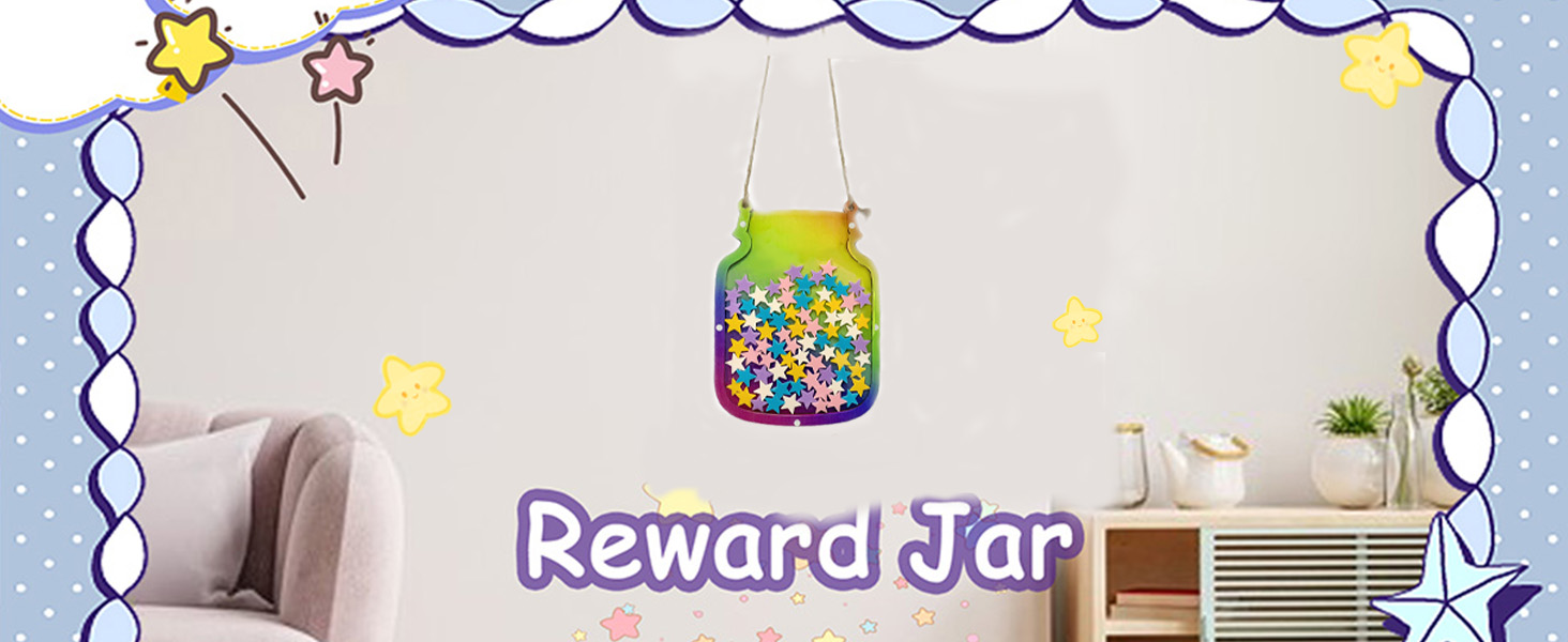 Amazon.com : Hozuumo Reward Jar Classroom for Kids, Reward Chart for ...