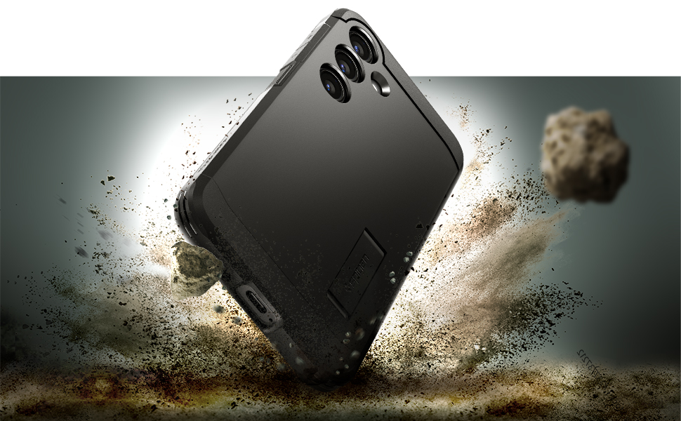 SPIGEN Tough Armor Designed for Samsung Galaxy S24 Case (2024) Impact Shock Absorption Hard ...