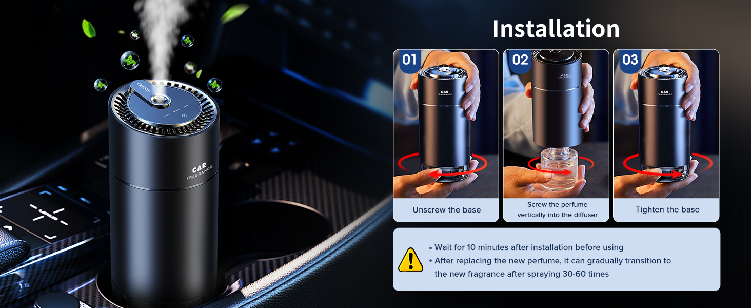 Amazon.com: Ceeniu Car Air Fresheners - F26/F39 Dedicated Perfume Refill - 45ml - Can be Used ...