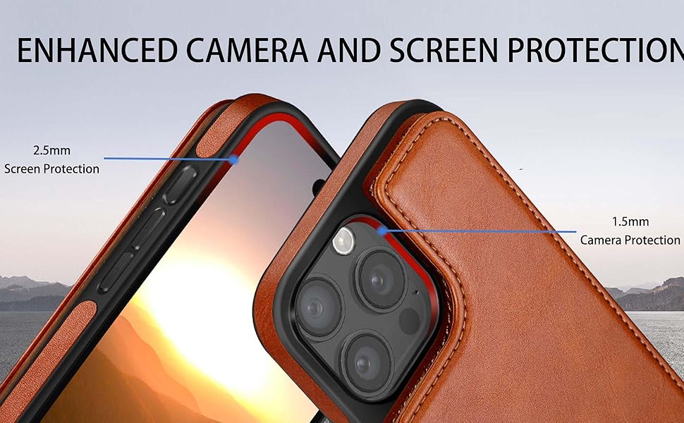 Amazon.com: DJDUCK Designed for iPhone 16 Pro Case Wallet with Card Holder, [Magnetic Clasp ...