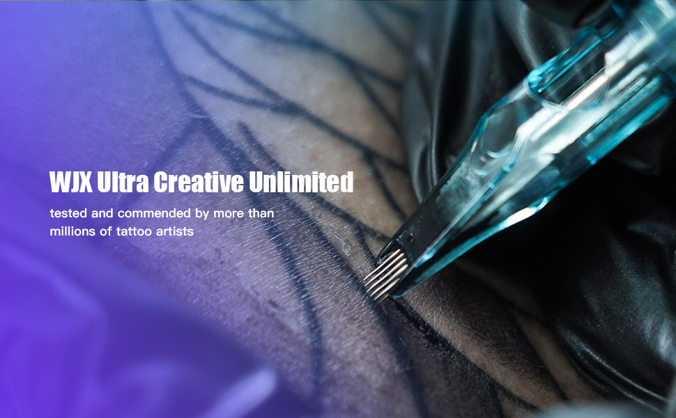 Amazon.com: Wjx Ultra Tattoo Needles Box of 20, Tattoo Cartridges Needles Round Liner 1003RL ...