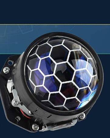 Amazon.com: YUFANYA 2.5inch Honeycomb Bi LED Projector Lenses with High Low Beam-70W 20000LM ...
