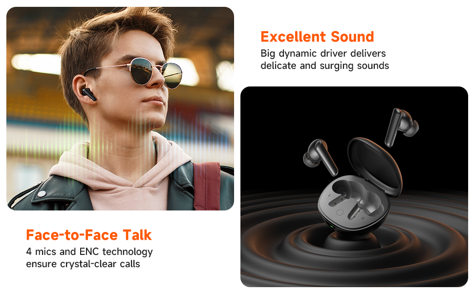 Wireless Earbuds Truefree T2 Bluetooth Headphones Wireless Earphones ...