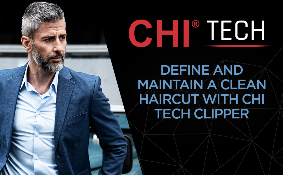 Amazon.com: CHI Tech Cordless Mini Trimmer & Clipper, Hair Trimmer for Edging, Blending & Beard ...