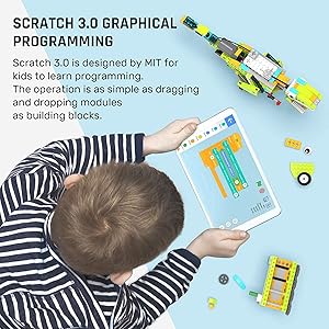 Amazon.com: makerzoid Robot Master Coding Robots,200+ in 1 APP ...