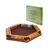 Amazon.com: VAMSLOVE Upgraded 2-8 Players Shut The Box Dice Game-8-Way ...