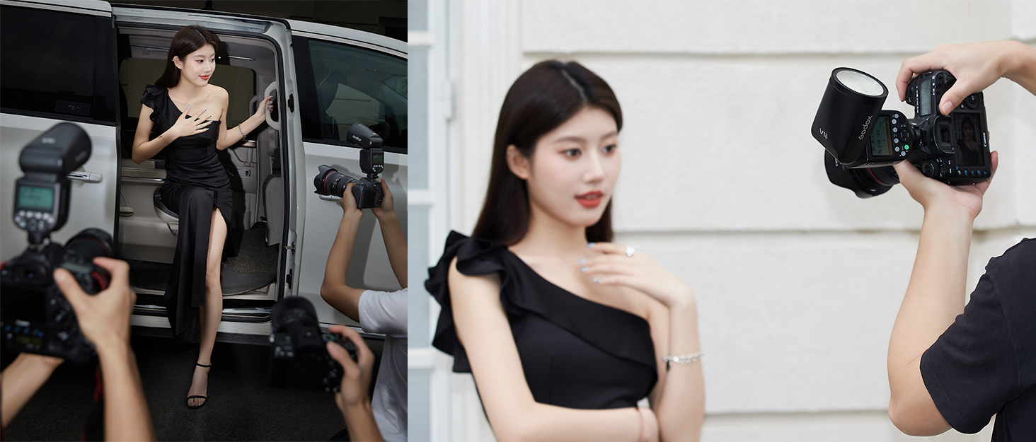 Amazon.com : Godox V1 Pro V1Pro C V1Pro-C V1 PRO C USA Version TTL Round Head Camera Flash,76Ws ...