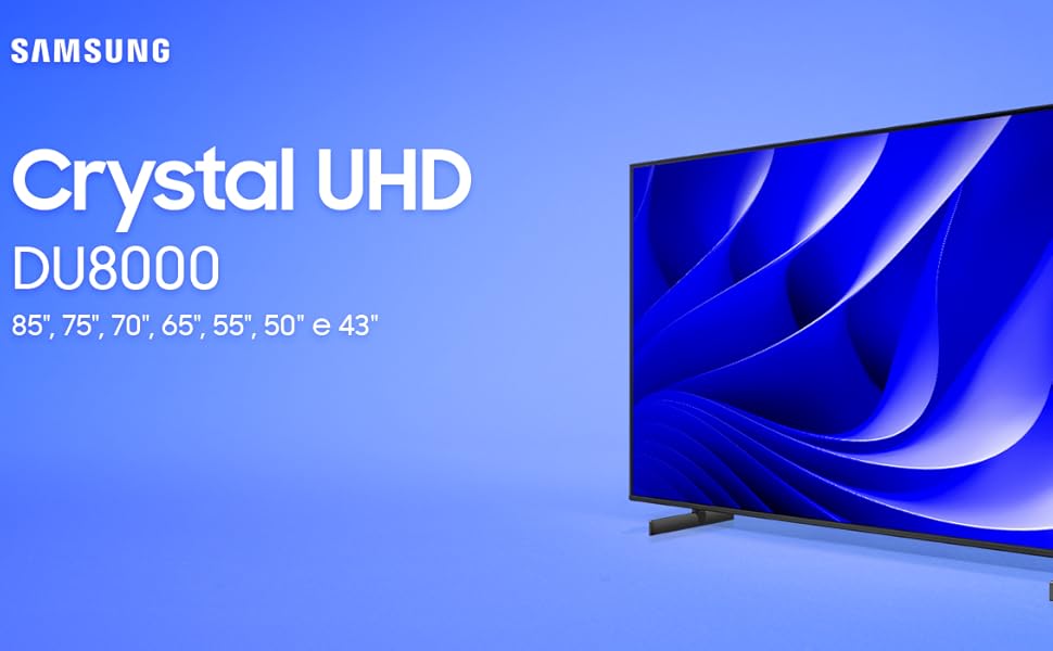 Samsung Smart TV 50" Crystal UHD 4K 50DU8000 - Painel Dynamic Crystal Color, Gaming Hub | Amazon ...