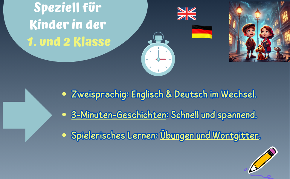 Spielerisch Englisch Lernen für clevere Entdecker I Abenteuer in Oxford: 3-Minuten Englische ...