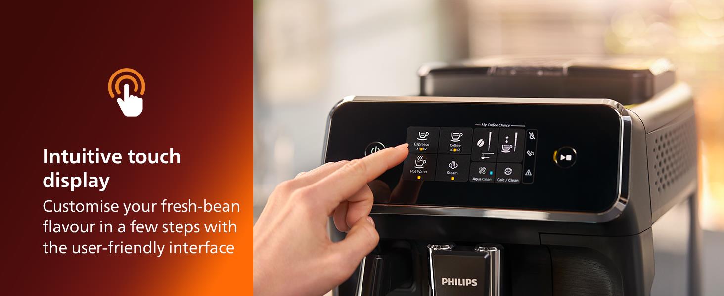 Philips Series 1200 Fully Automatic Espresso Machine - 2 Beverages, Classic Milk Frother ...