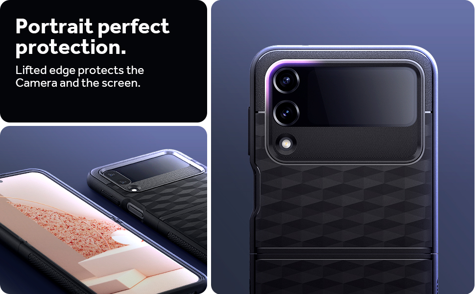 Amazon.com: Caseology Parallax 3D Ergonomic Pattern Protective Case Compatible with Samsung ...