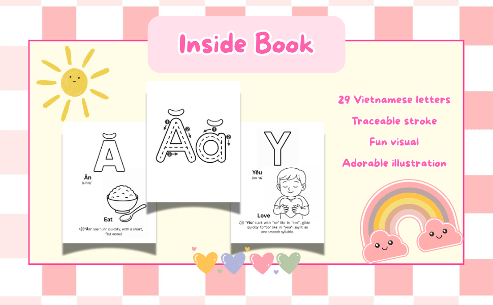 Color and Lean Vietnamese - Bilingual Alphabet Coloring Book ...