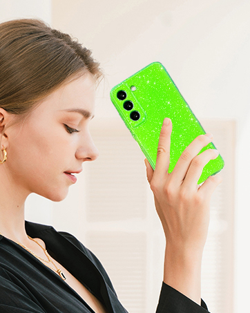 Amazon.com: MINSCOSE Compatible with for Samsung Galaxy S22 Plus Case,Cute Neon Bright Color ...