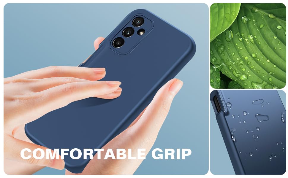 Amazon.com: FNTCASE for Samsung Galaxy A14-5G Case: Shockproof Silicone Protective Phone Case ...