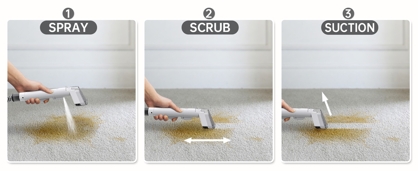 Amazon.com - Carpet Cleaner Machine,Portable Carpet Upholstery Cleaner ...