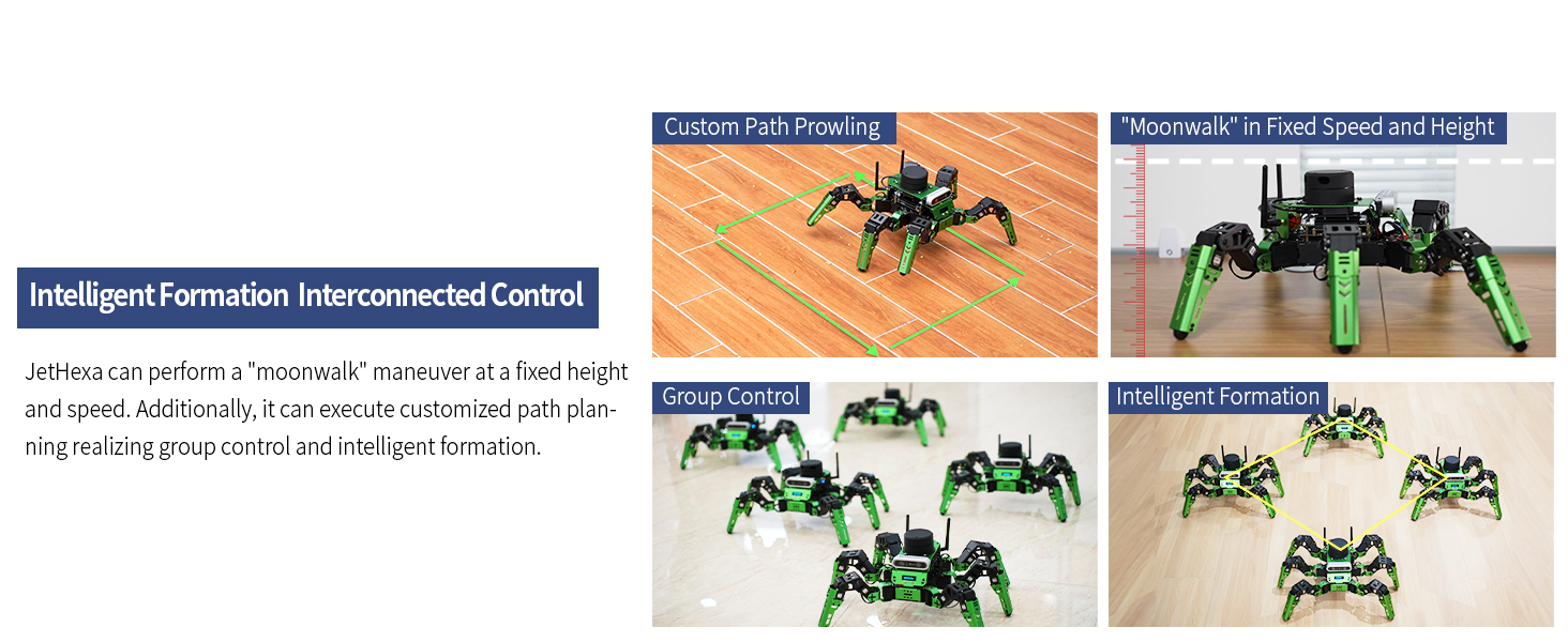 Amazon.com: Hiwonder JetHexa Hexapod Robot Kit for Jetson Nano 3D Depth ...