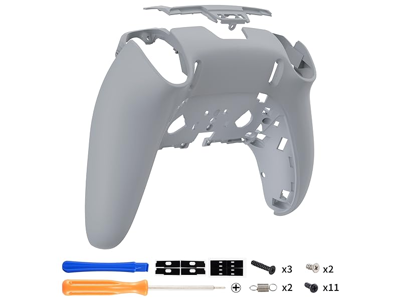 Amazon.com: eXtremeRate Custom Back Plate Bottom Shell Compatible with ps5 Edge Controller, New ...