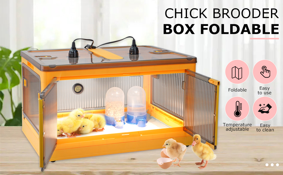 Amazon.com: Chicken Brooder Box for Chicks Brooder Heater Chicks Warmer Brooder Plate Kit ...