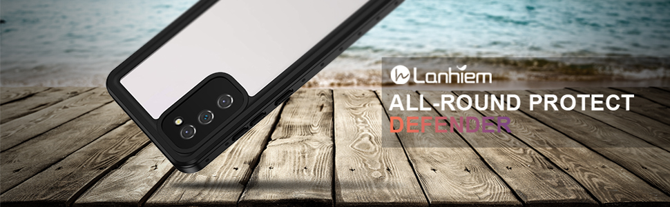 Lanhiem for Samsung S20 Fe 5G Case Compatible with Fingerprint Sensor, Built-in Screen Protector ...